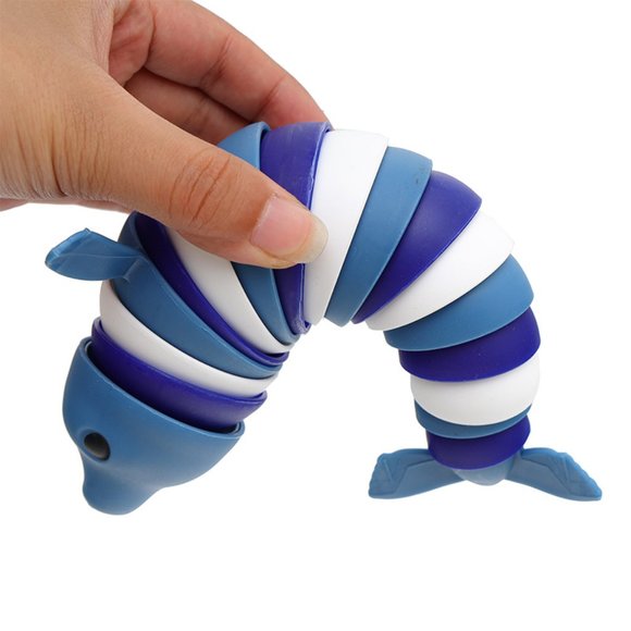 fidget | Toys | 3d Articulated Shark Or Dolphin Fidget Toy | Poshmark